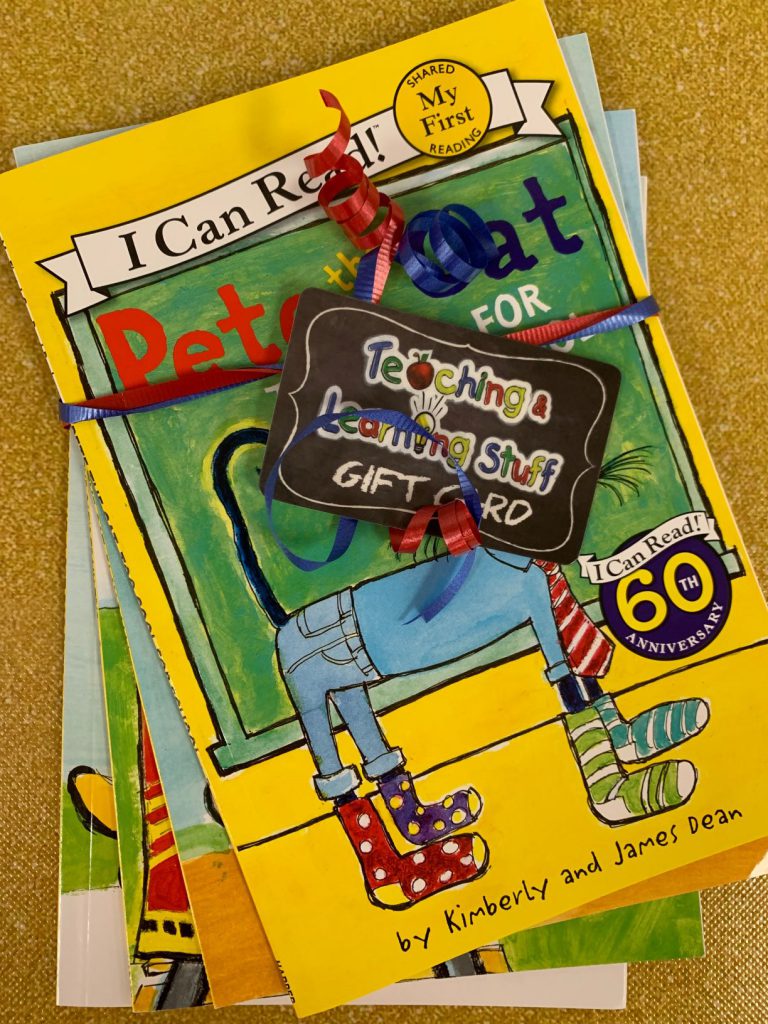 Pete the Cat Contest Winners : Teaching & Learning Stuff