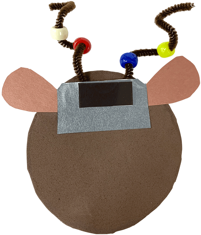 Reindeer Photo Frame Magnet : Teaching & Learning Stuff